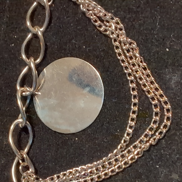 Accessories | Ladies Metal Chain And Silver Disk Belt | Poshmark